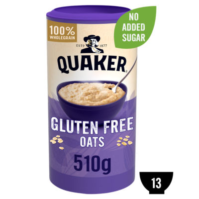 Quaker Gluten Free Original Porridge Oats 510g - ASDA Groceries