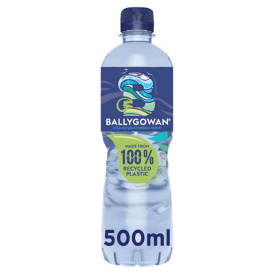 Ballygowan Still Natural Mineral Water 500ml - ASDA Groceries