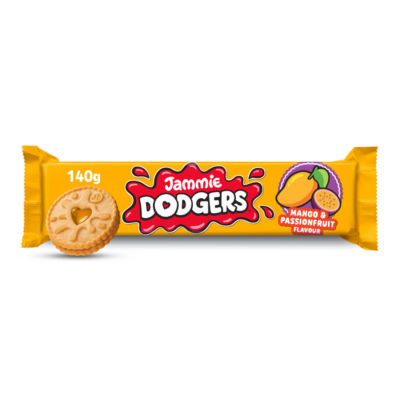 Jammie Dodgers Mango & Passionfruit Flavour 140g - ASDA Groceries