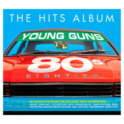 CD The Hits Album: 80s Young Guns - 4CDs - Various Artists - ASDA Groceries