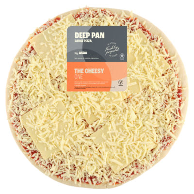 ASDA The Cheesy One Large Deep Pan Pizza 831g - ASDA Groceries