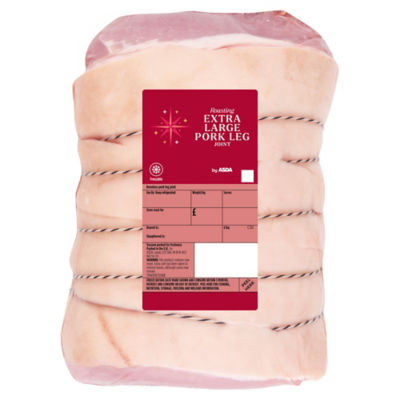 ASDA Roasting Extra Large Pork Leg Joint (Typically 3,2kg) - ASDA Groceries