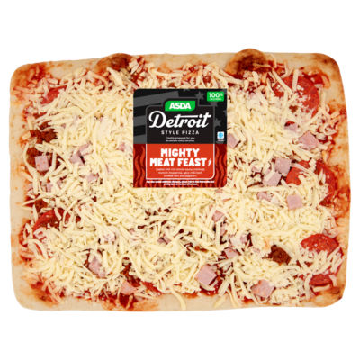 ASDA Mighty Meat Feast Detroit Style Pizza - ASDA Groceries