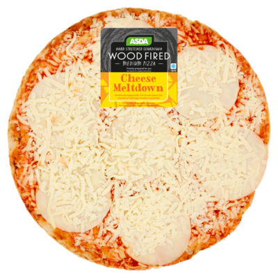 ASDA Cheese Meltdown Medium Woodfired Pizza - ASDA Groceries
