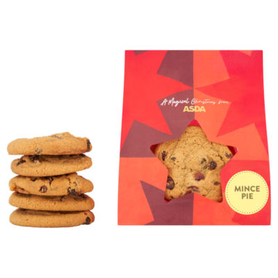 ASDA 5 Mince Pie Cookies - ASDA Groceries
