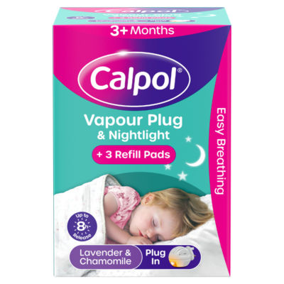 Calpol Vapour Plug In & Nightlight 3+ Months Plug and 3 refills - ASDA ...
