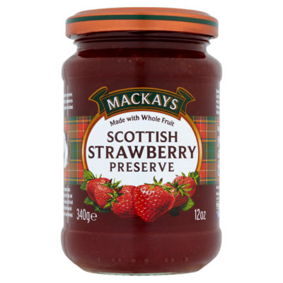 Mackay's Scottish Strawberry Preserve 340g - ASDA Groceries