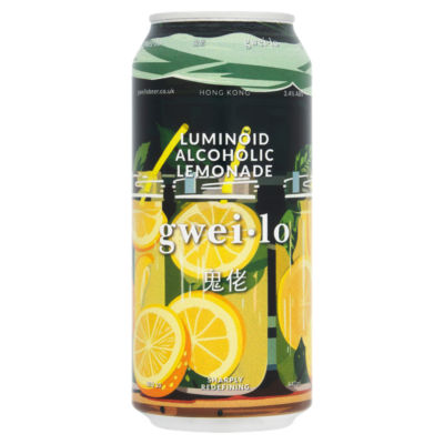 Gweilo Luminoid Alcoholic Lemonade 440ml - ASDA Groceries