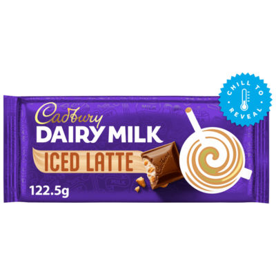 Cadbury Dairy Milk Iced Latte Chocolate Bar 122.5 g - ASDA Groceries