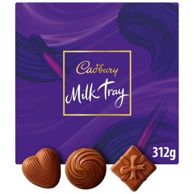 Cadbury Milk Tray Chocolate Box 312g - ASDA Groceries