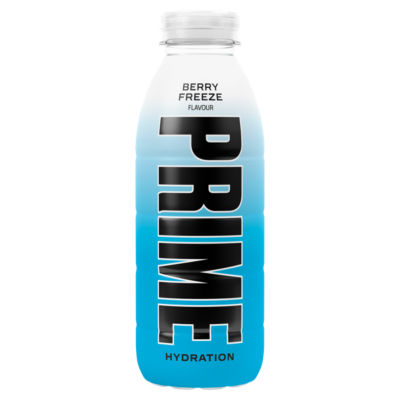 Prime Hydration Berry Freeze Flavour 500ml - ASDA Groceries