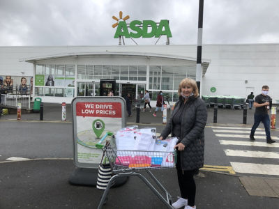 Togs Clothing Bank donation