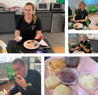 Ticked Pink Cream Tea