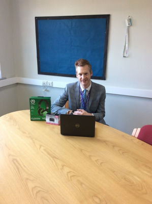 Local school gets boost with new laptops