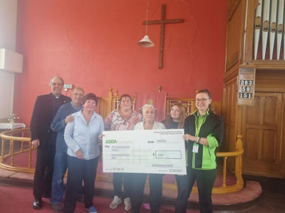 Welcoming the Dene Valley Congregation with an Asda Foundation Grant