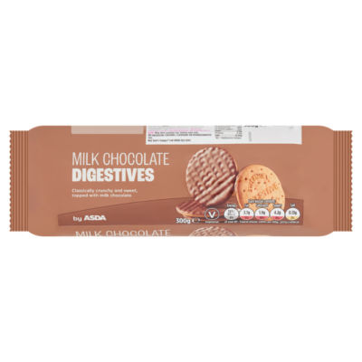 ASDA Milk Chocolate Digestives 300g - ASDA Groceries