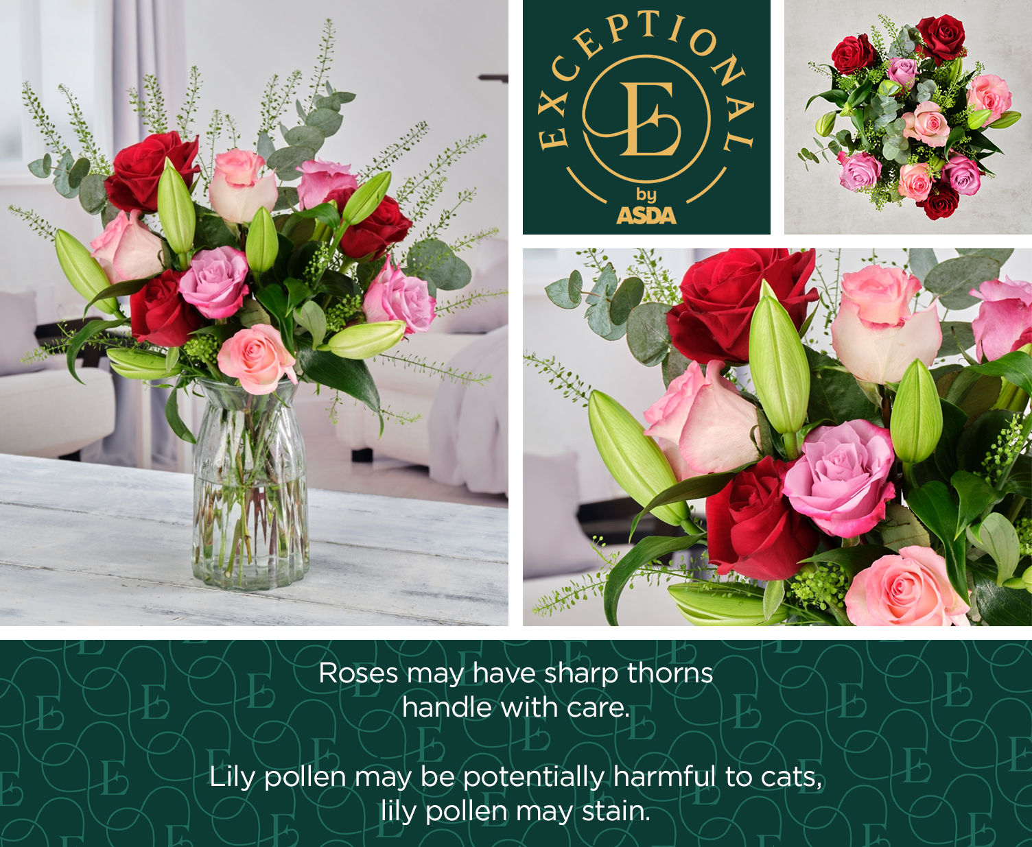 Exceptional by ASDA Rose Lily ASDA Groceries