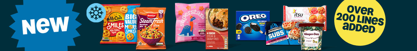 Frozen New In - ASDA Groceries