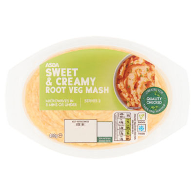 ASDA Sweet & Creamy Root Veg Mash 400g - ASDA Groceries