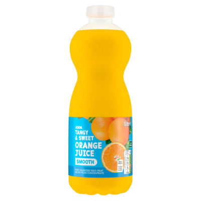 ASDA Smooth Orange Juice 1 Litre - ASDA Groceries