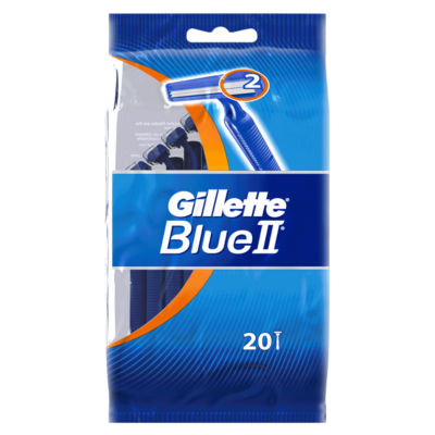Gillette Blue II Disposable Razors - ASDA Groceries