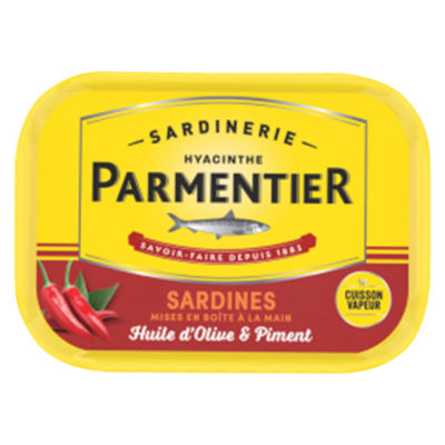 Parmentier Sardines with Chilli in Olive Oil 135g - ASDA Groceries