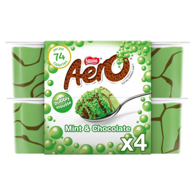 Aero Peppermint Chocolate Mousse - ASDA Groceries