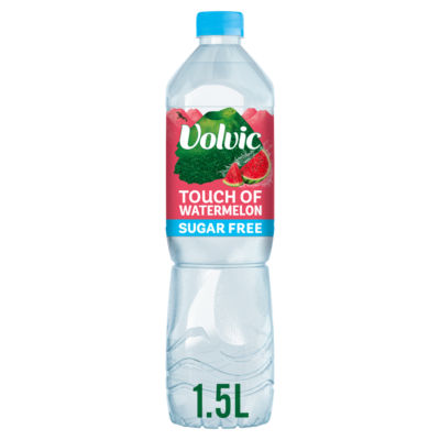 Volvic Touch of Fruit Watermelon Sugar Free Still Flavoured Water 1.5L ...