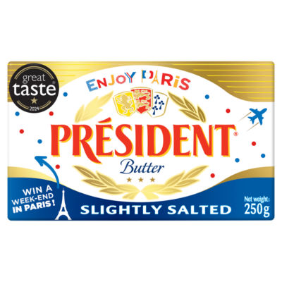 President French Slightly Salted Block Butter 250g - ASDA Groceries