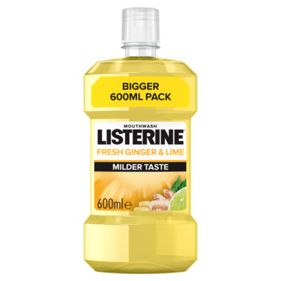 Listerine Fresh Ginger & Lime Milder Taste - ASDA Groceries