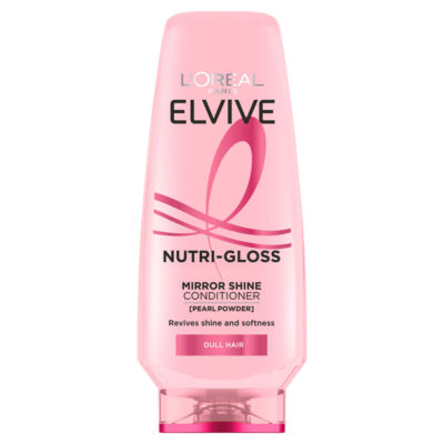L'Oreal Elvive Elvive Nutri-Gloss Mirror Shine Conditioner, for Dull ...