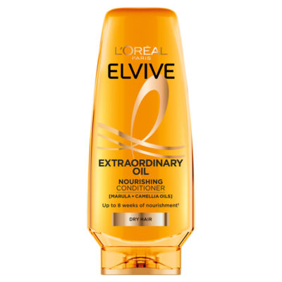L'Oreal Paris Elvive Extraordinary Oil Nourishing Conditioner, for Dry ...