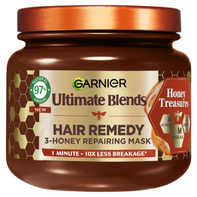 Garnier Ultimate Blends Ultimate Blends Honey Treasures Hair Remedy ...