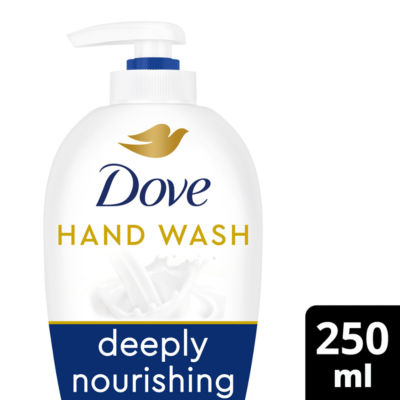 Dove Liquid Hand Wash Deeply Nourishing 250 ml - ASDA Groceries
