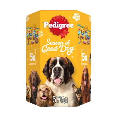Pedigree Christmas Present Treat Box 575g - ASDA Groceries