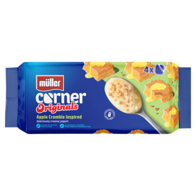 Muller Corner Corner Originals Apple Crumble Yogurts - ASDA Groceries