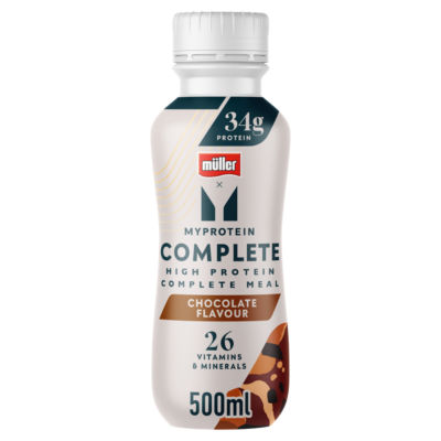 Muller x Myprotein Muller Myprotein Chocolate High Protein Complete ...