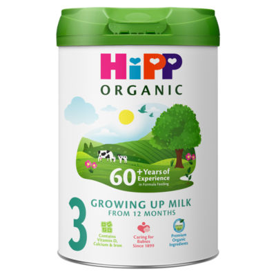 HiPP Organic Organic 3 Growing Up Milk From 12 Months 800g - ASDA Groceries