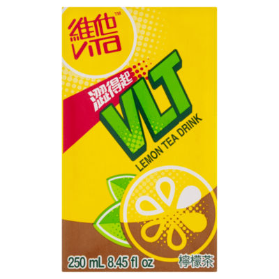 Vitasoy VLT Lemon Tea Drink 250ml - ASDA Groceries
