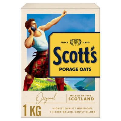 Scott's Porage Original Porridge Oats 1kg - ASDA Groceries