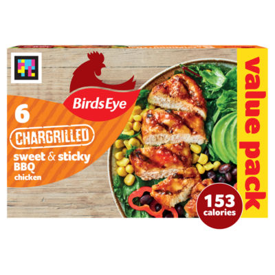 6 Sweet & Sticky BBQ Chicken Breast Steaks 522g - ASDA Groceries