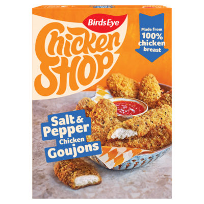 Chicken Shop Salt & Pepper Breaded Chicken Goujons 325g - ASDA Groceries