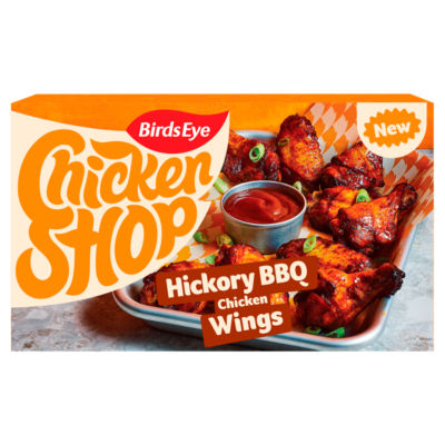 Birds Eye Chicken Shop Hickory BBQ Chicken Wings 375g - ASDA Groceries