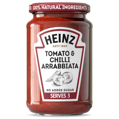 Heinz Tomato And Chilli Arrabbiata Pasta Sauce 350G - ASDA Groceries