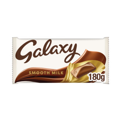 Galaxy Milk Chocolate Bar 180g - ASDA Groceries