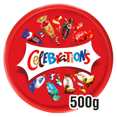 Celebrations Milk Chocolate Tub 500g - ASDA Groceries