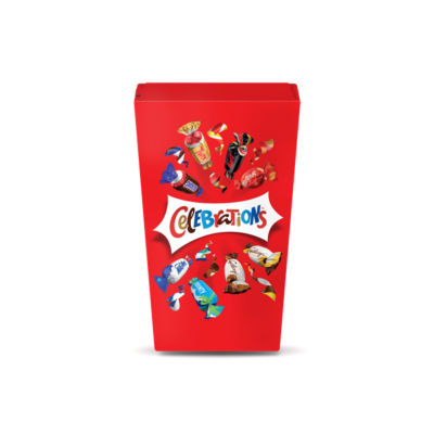 Celebrations Milk Chocolate Mini Box of Chocolates & Biscuit Bars 69g ...