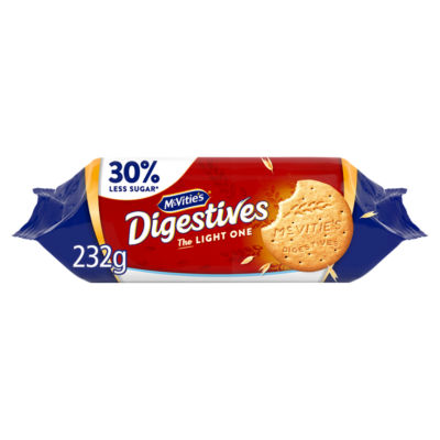 McVitie's Digestive Biscuits The Light One 250g - ASDA Groceries