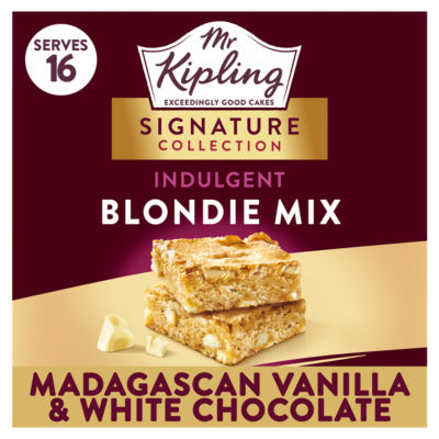 Mr Kipling Signature Baking Madagascan Vanilla & White Chocolate ...
