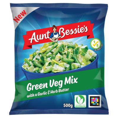 Aunt Bessie's Green Vegetable Mix 500g - ASDA Groceries